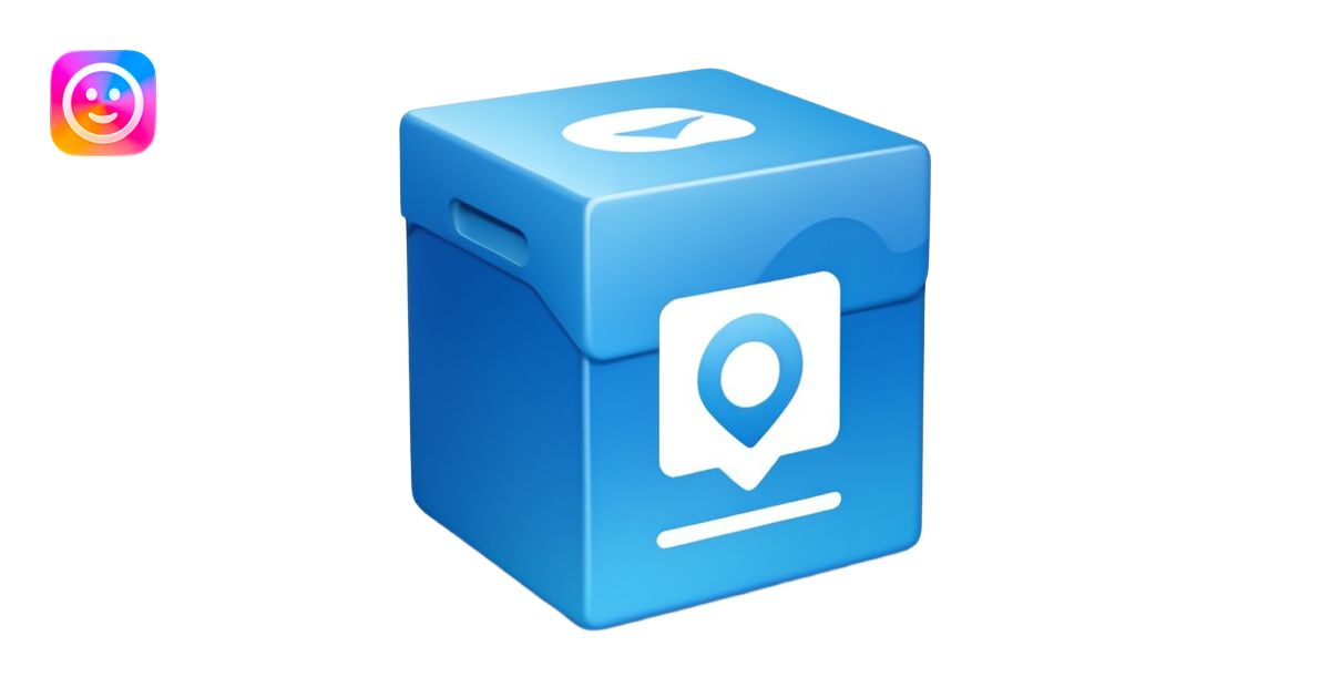 Software Box of an online course emoji | AI Emoji Generator