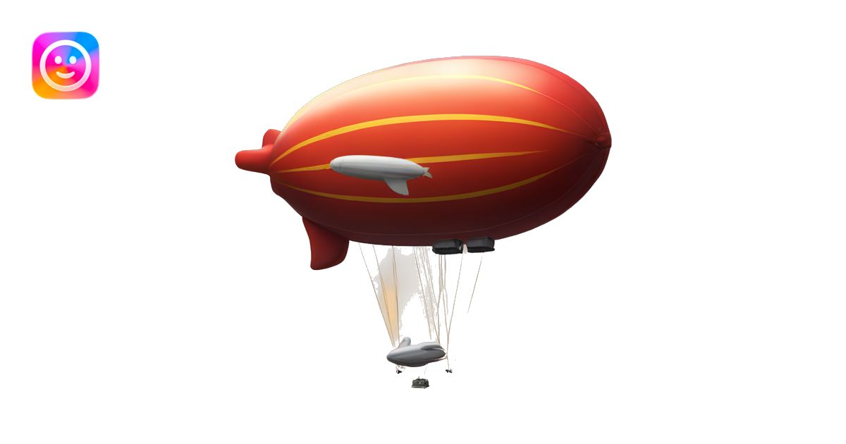 Blimp world is mine emoji | AI Emoji Generator