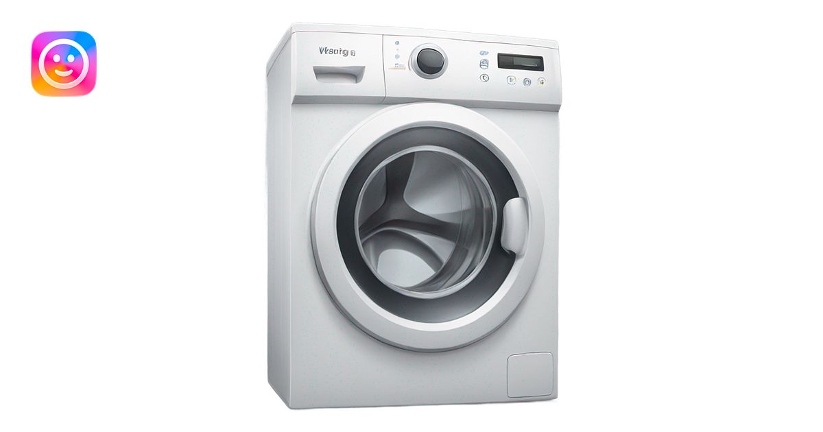 Washing machine emoji | AI Emoji Generator