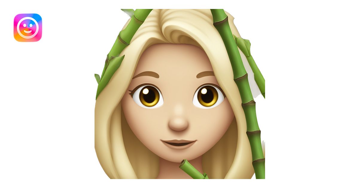 White Girl with blonde hair and green eyes and koala ears holding ...