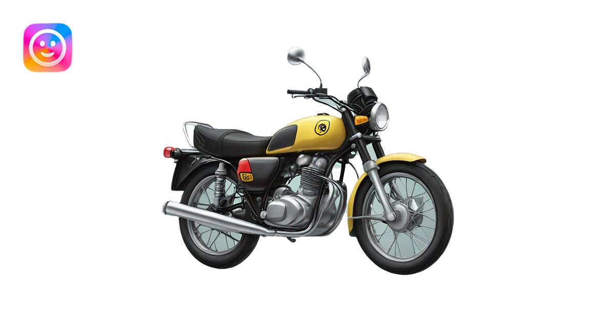 Rx100 bike emoji | AI Emoji Generator