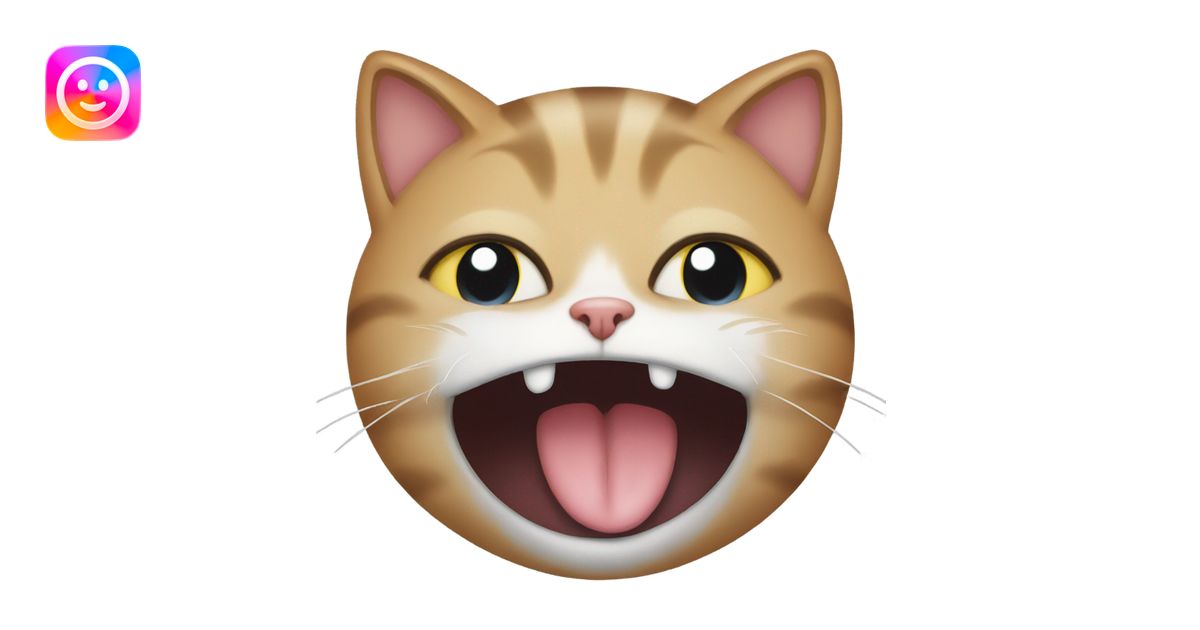 Cat crying emoji | AI Emoji Generator