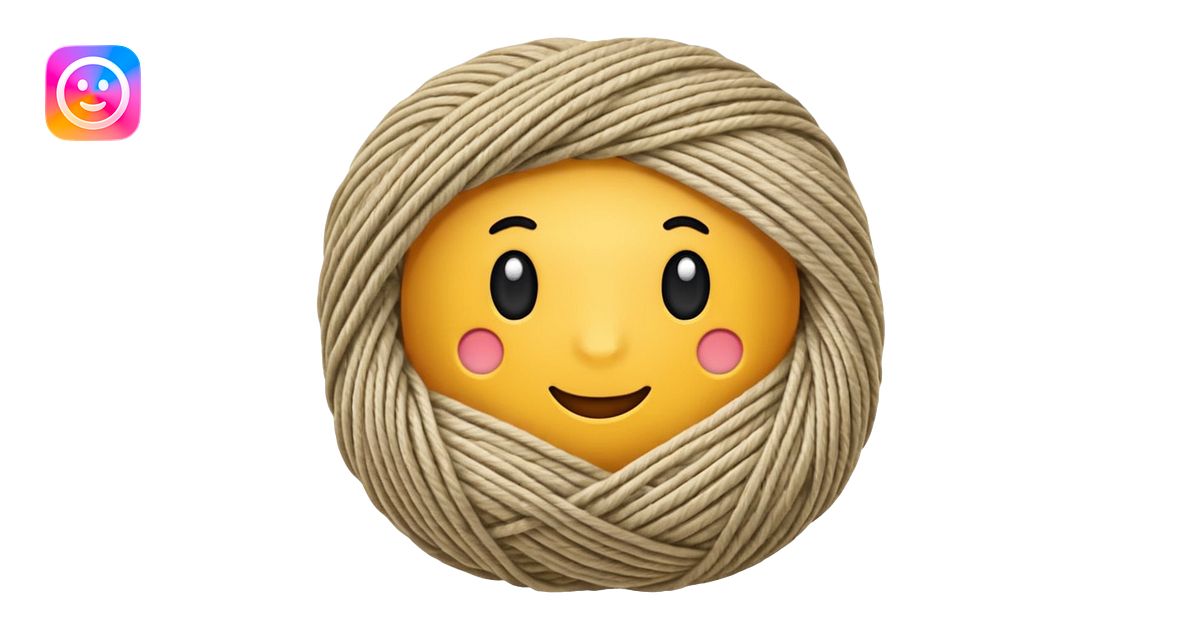 ball of yarn emoji | AI Emoji Generator