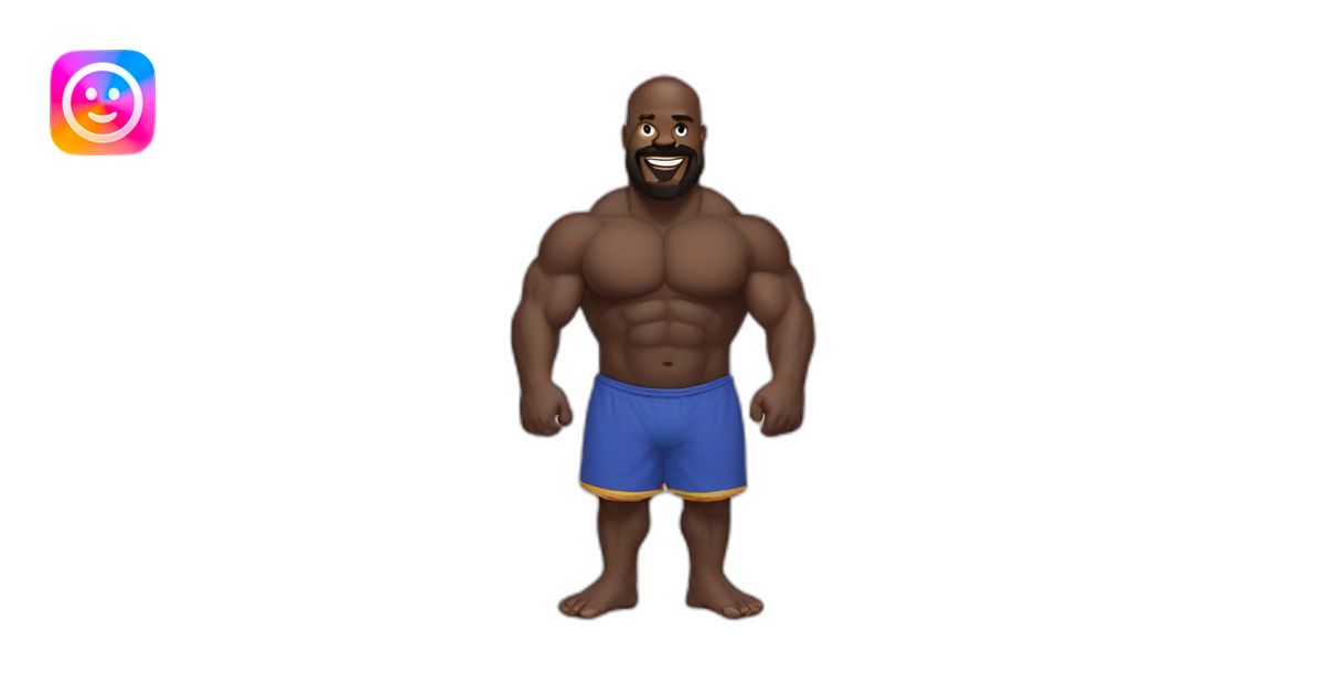 shaq genie emoji | AI Emoji Generator