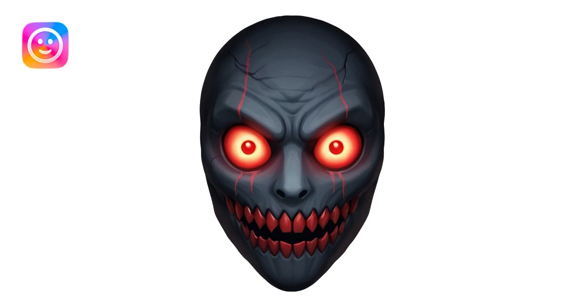 creepy dark entity from dead by daylight emoji emoji | AI Emoji Generator