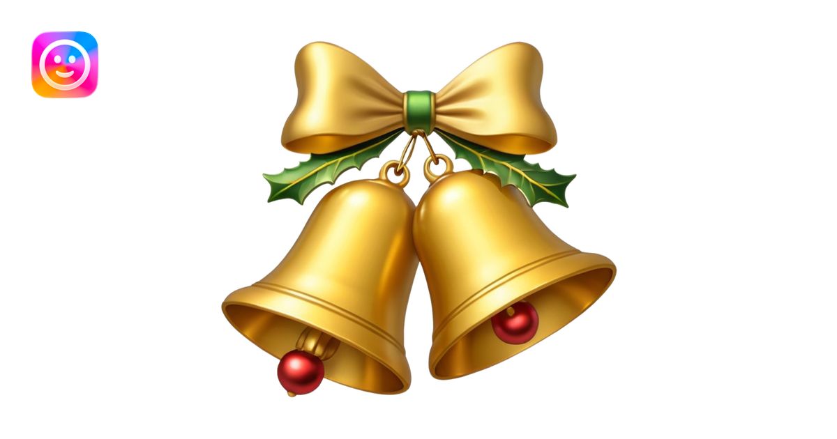 Christmas bells emoji | AI Emoji Generator
