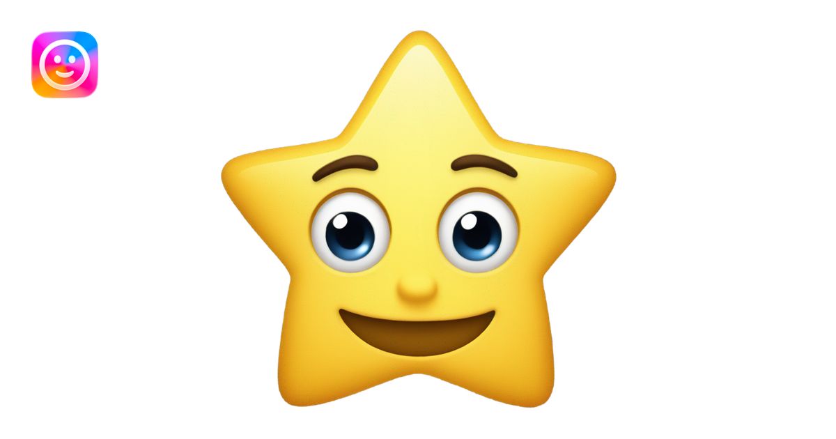 smirk star emoji | AI Emoji Generator
