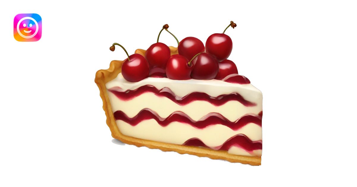 cherry tart emoji | AI Emoji Generator