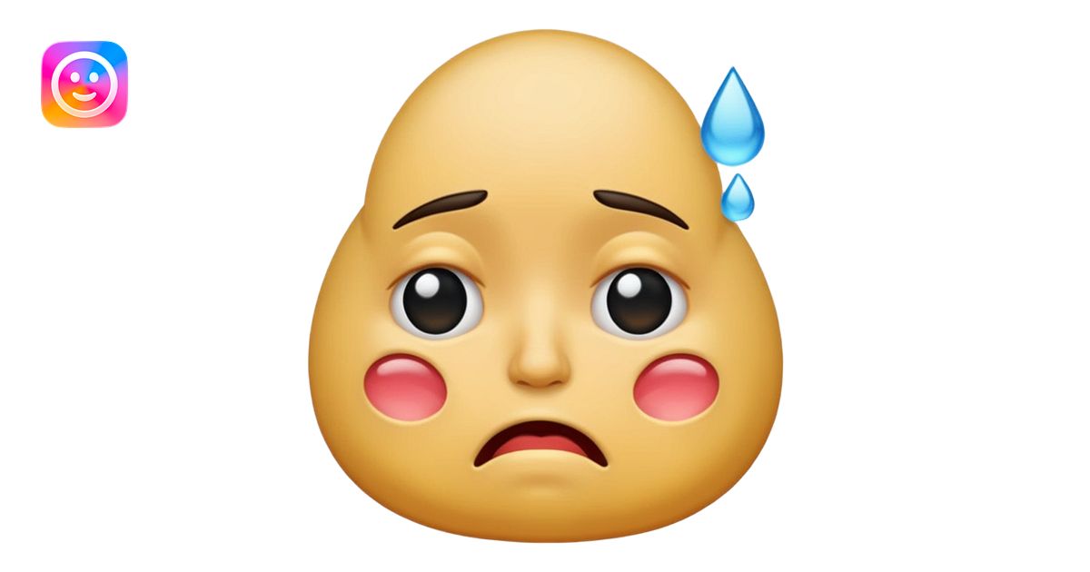 Crying big butt emoji | AI Emoji Generator