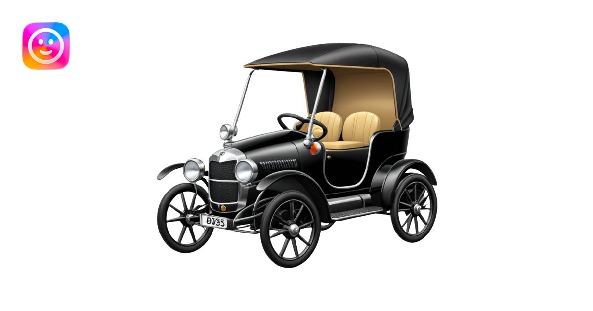 "Benz Patent-Motorwagen emoji | AI Emoji Generator