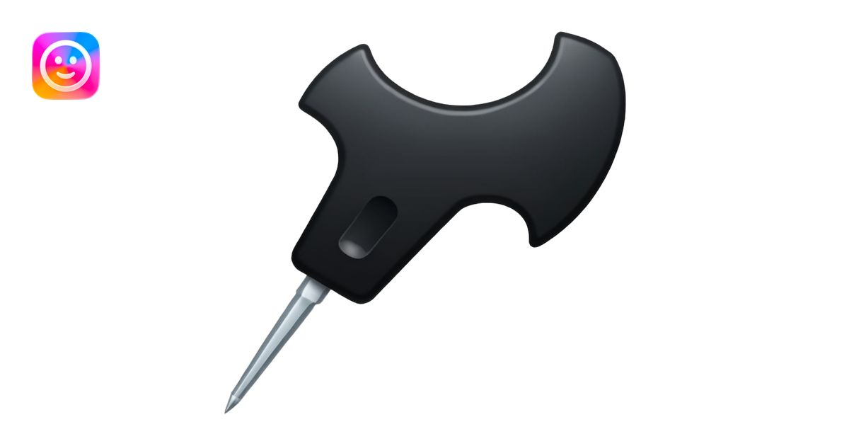 Simple Black cursor emoji | AI Emoji Generator