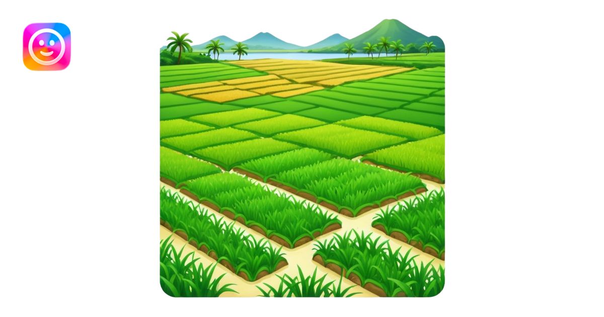 rice fields emoji | AI Emoji Generator