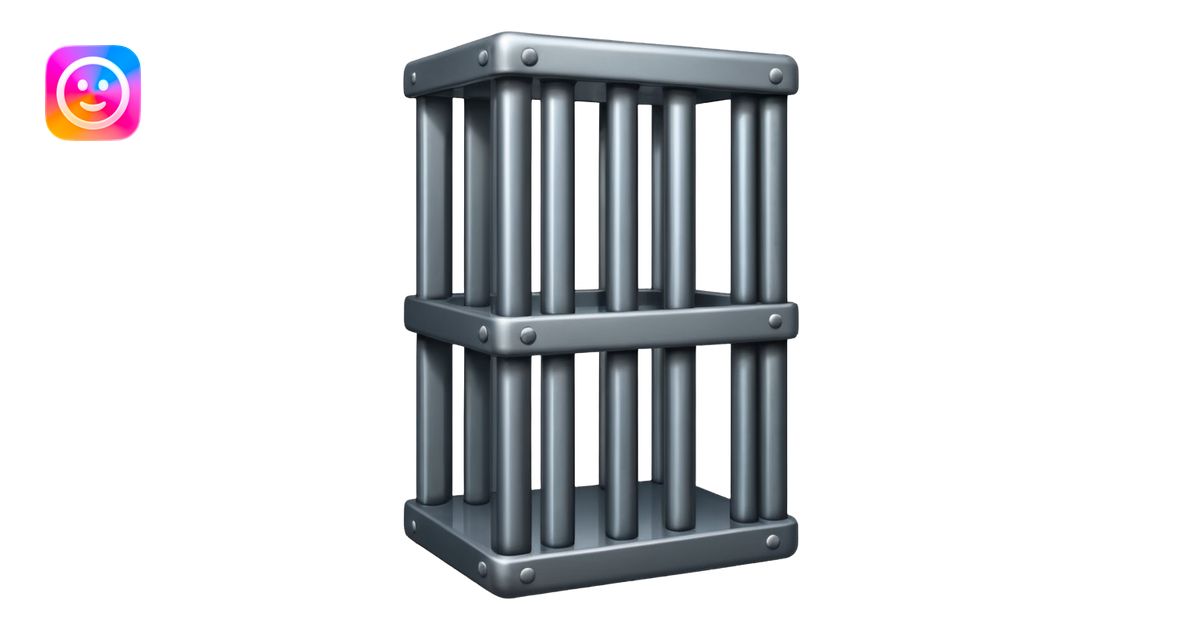 If there was a jail cell emoji in iOS, how would you design and iOS ...
