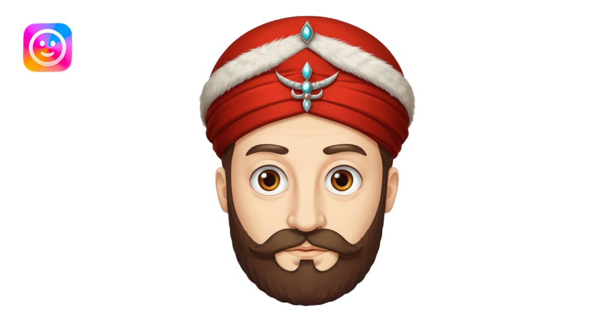 A turkish Sultan HE IS EXTREMELY INSANE AND CRAZY emoji | AI Emoji ...