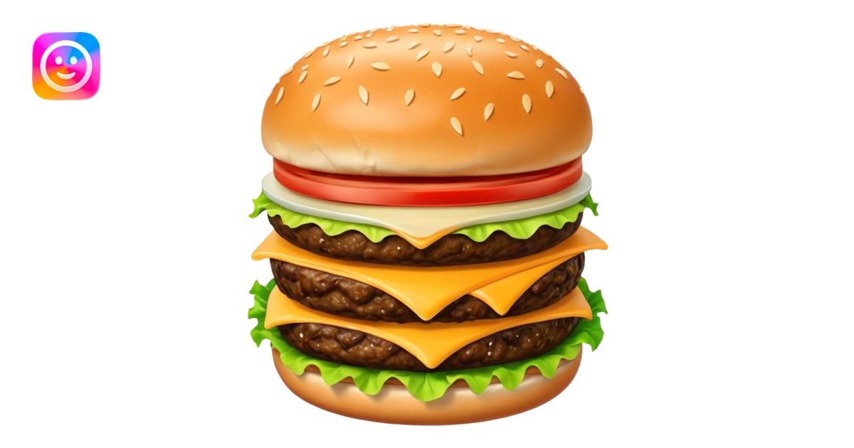 Burger emoji | AI Emoji Generator