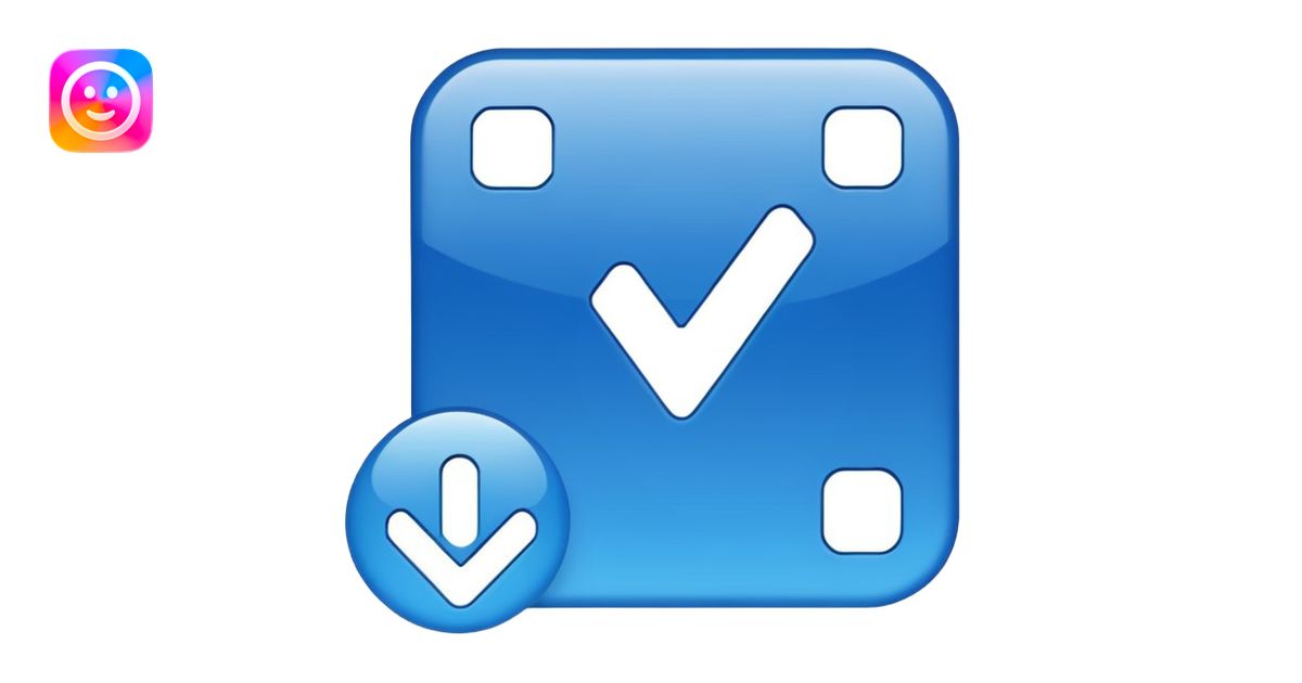 verification mark emoji | AI Emoji Generator