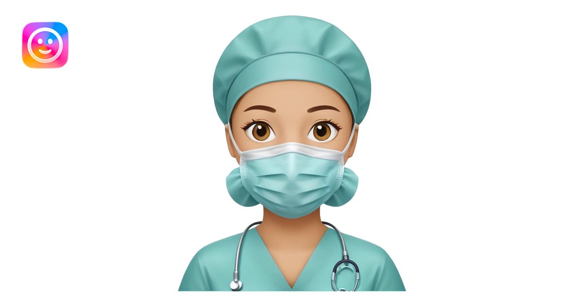 scrub nurse emoji | AI Emoji Generator