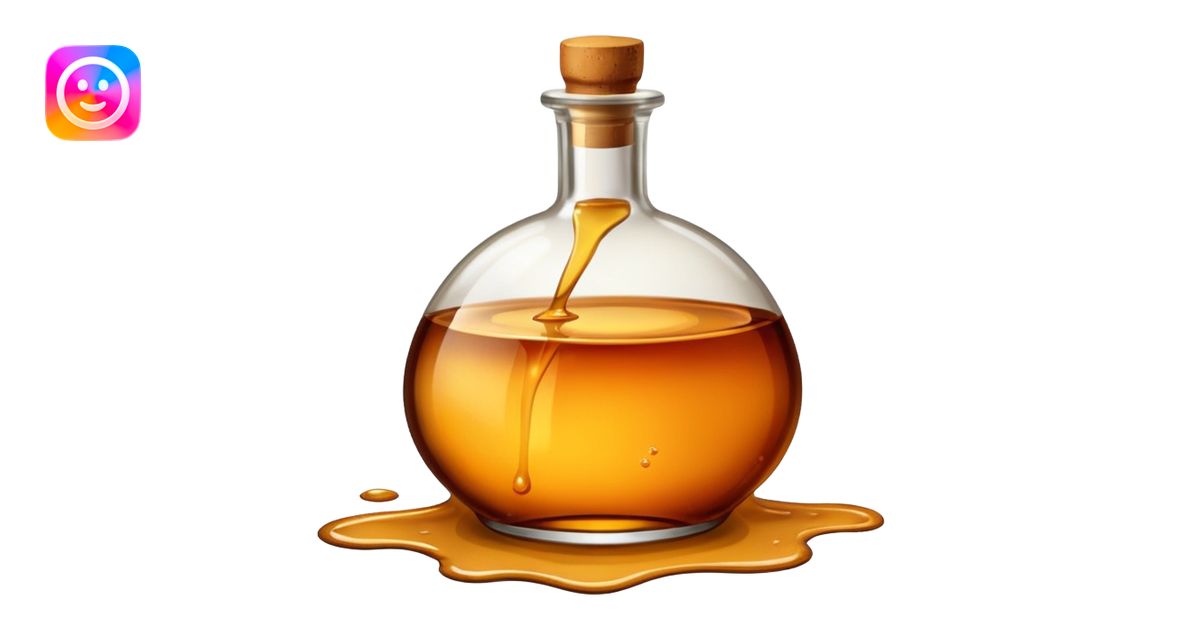 spilled bottle of brendy emoji | AI Emoji Generator