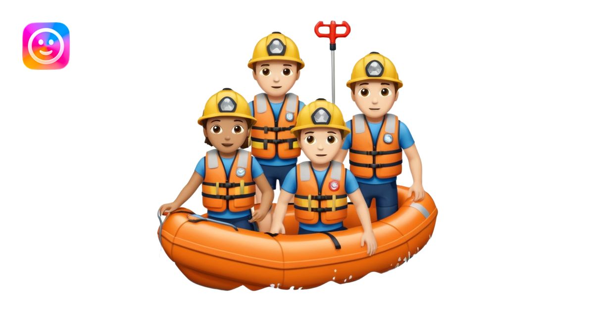 National Oceanic and Atmospheric Administration rescue workers emoji ...