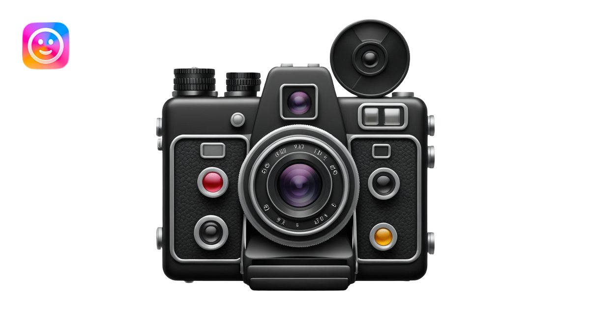 create a film camera emoji emoji | AI Emoji Generator