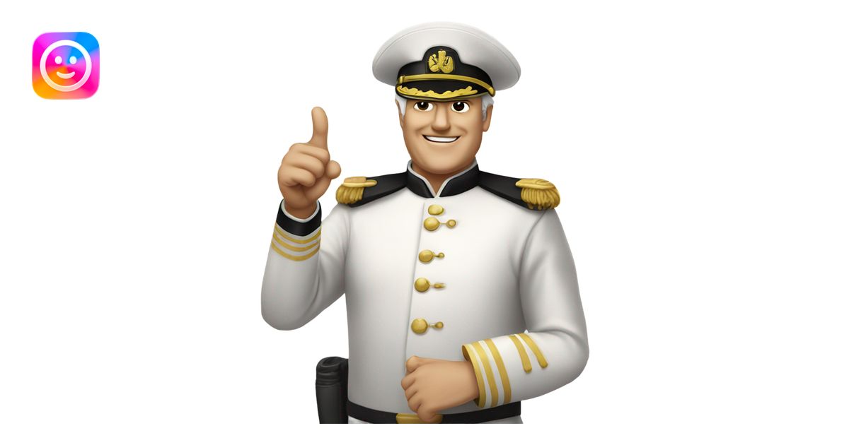general admiral aldeen with thumbs up emoji | AI Emoji Generator