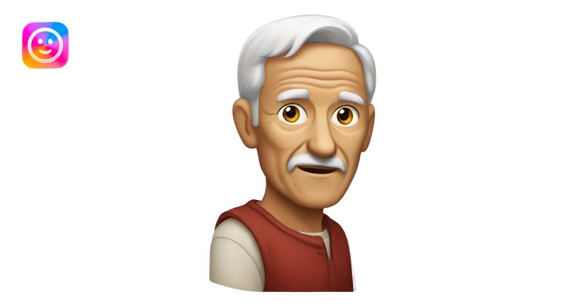 old red man emoji | AI Emoji Generator