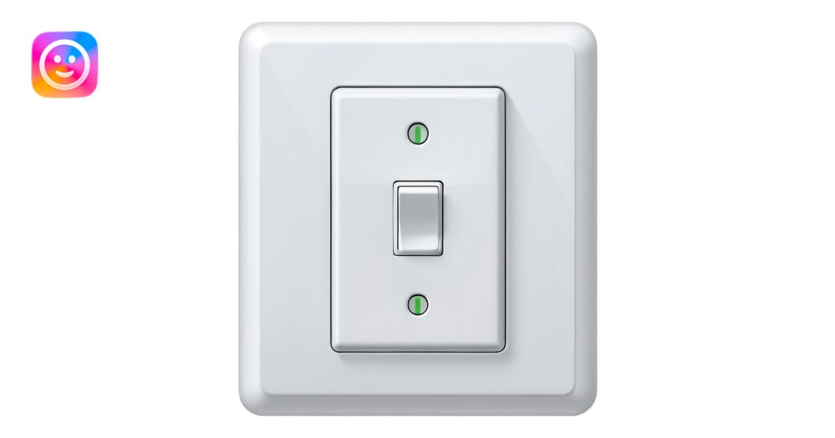 Light switch emoji | AI Emoji Generator