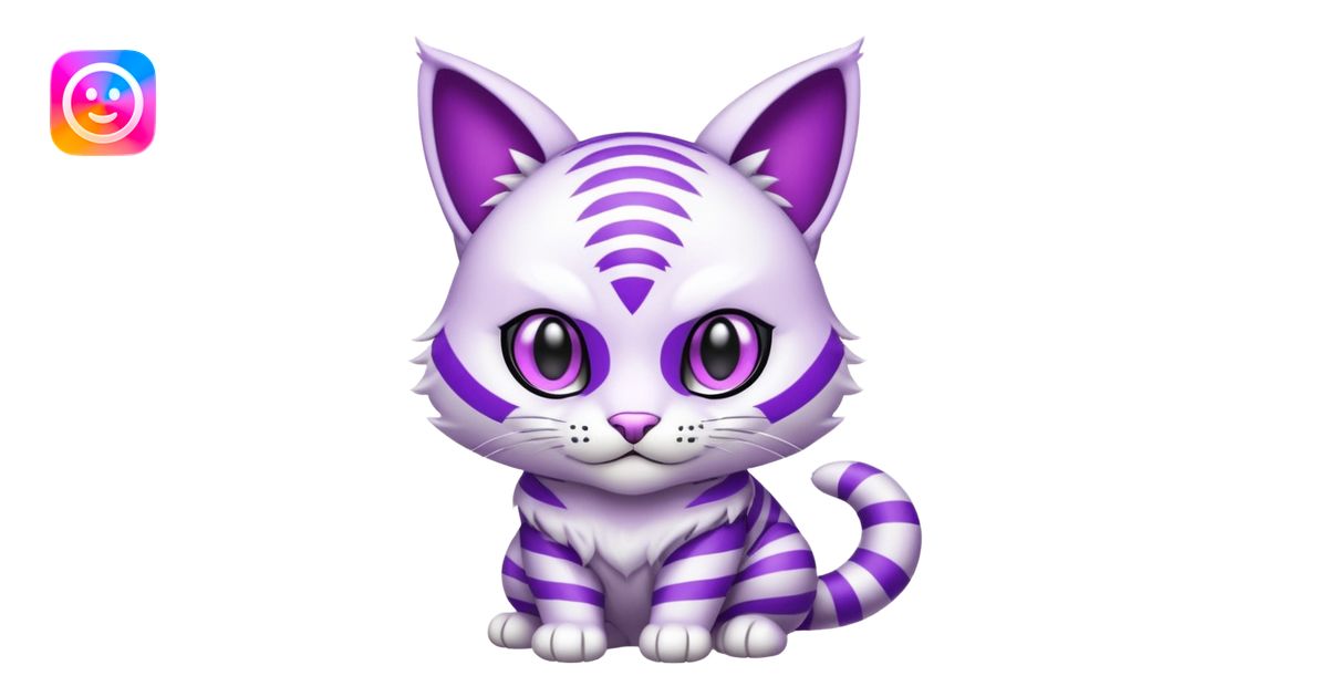 Baihumon-Gatomon-Liepard-Pokémon-Fakémon-Digimon-hybrid-fusion emoji ...