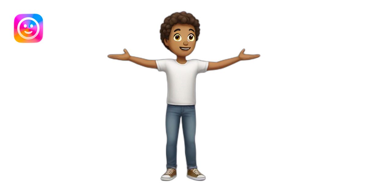 T pose emoji | AI Emoji Generator
