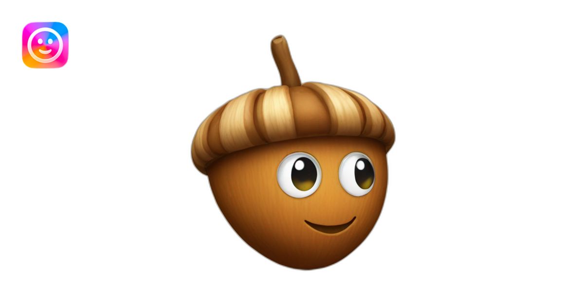 acorn emoji | AI Emoji Generator