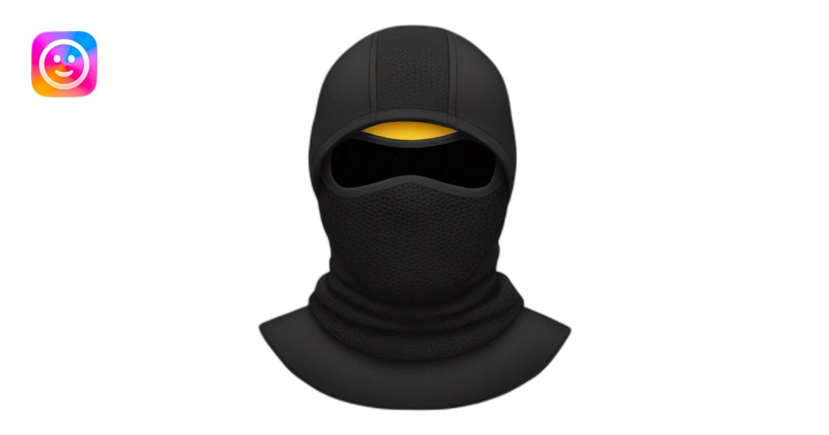 balaclava emoji | AI Emoji Generator