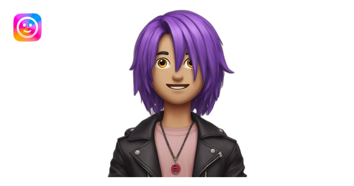Diavolo from obey me emoji | AI Emoji Generator