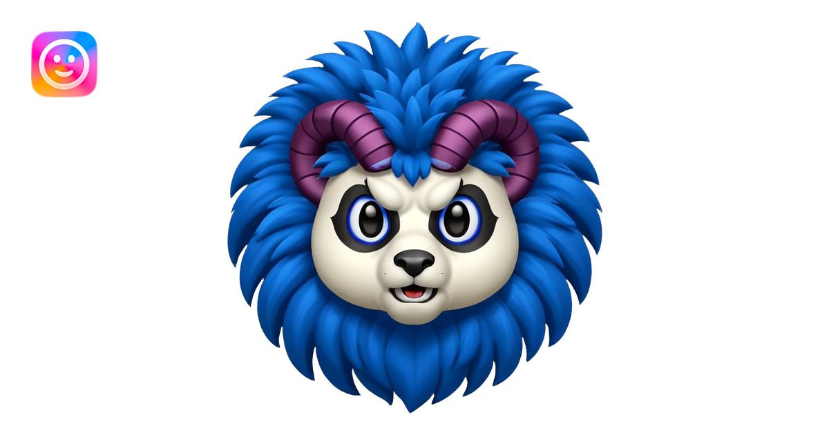 L.a. rams mascot rampage emoji | AI Emoji Generator