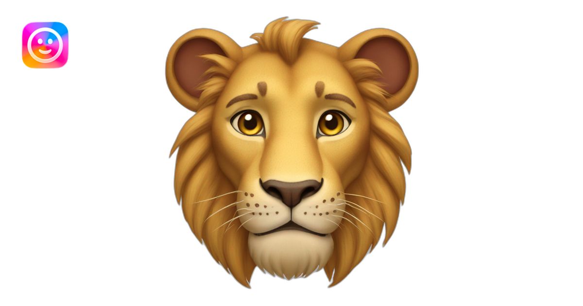 simba le roi lion emoji | AI Emoji Generator