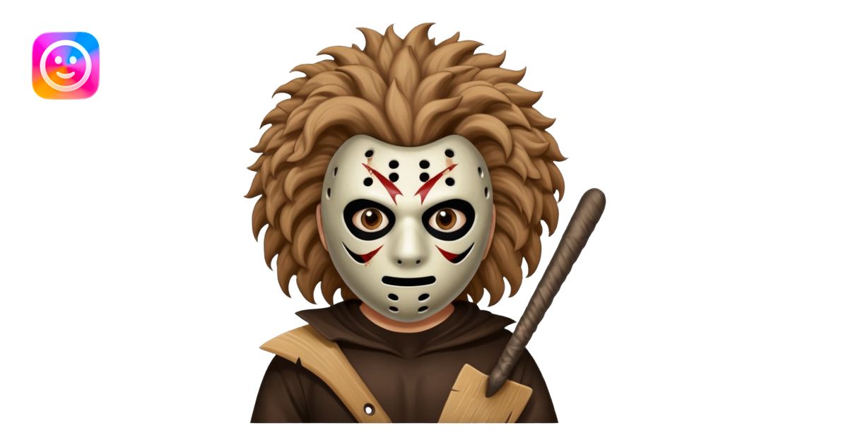skib skib 67 slasher mad big hair kind poop emoji | AI Emoji Generator