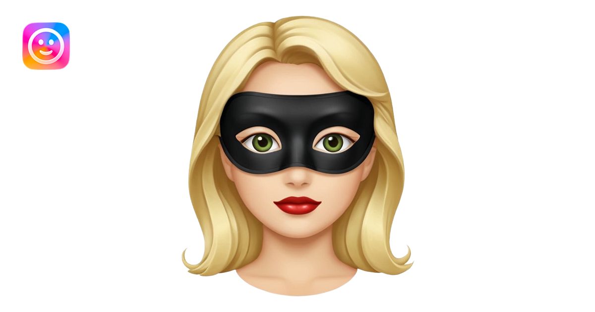 Domino eye mask emoji | AI Emoji Generator
