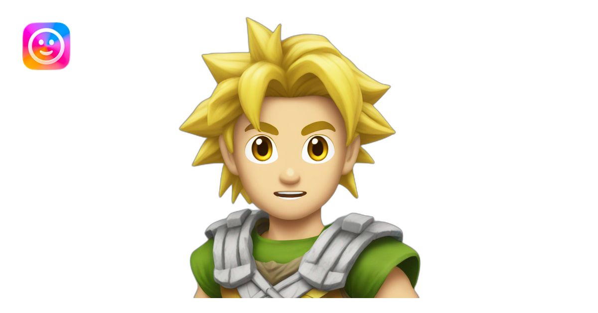 super saiyan link emoji | AI Emoji Generator