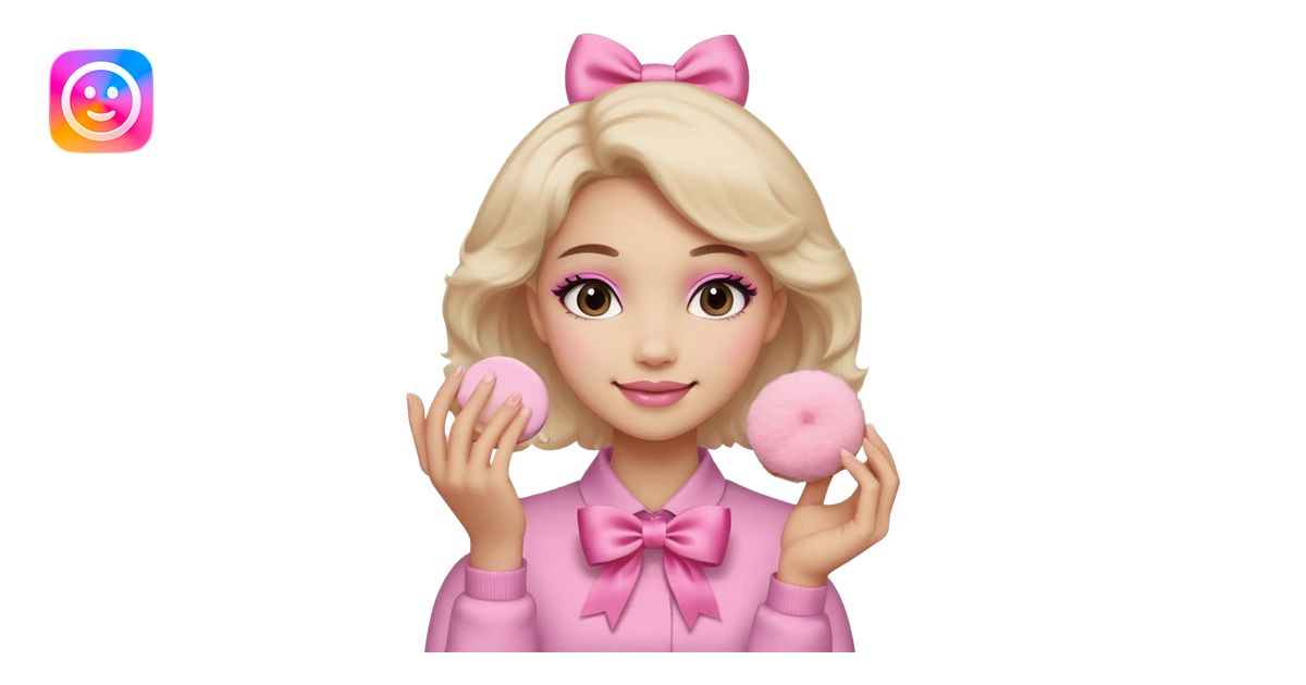 female face, light skin tone, small simple closed smile. One hand ...