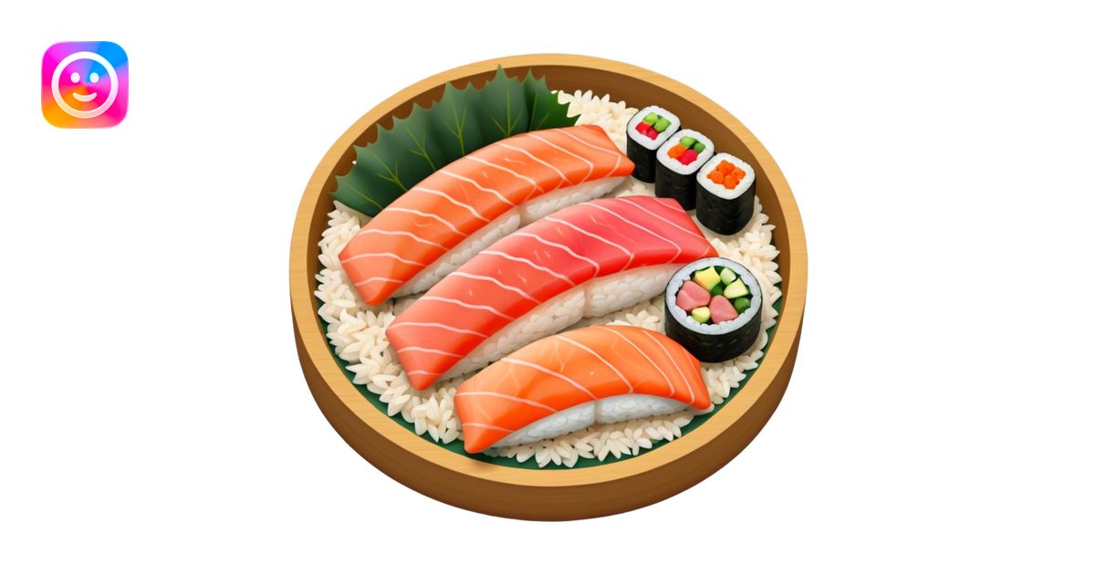 Sushi emoji | AI Emoji Generator
