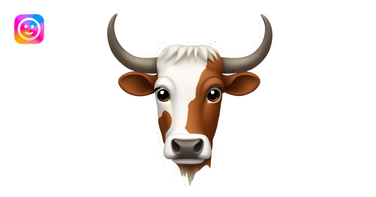 Longhorn steer emoji | AI Emoji Generator
