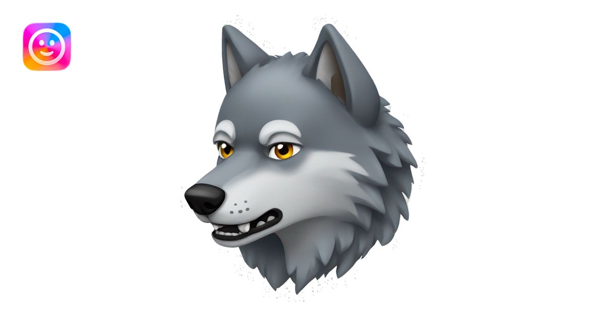 stark wolf emoji | AI Emoji Generator