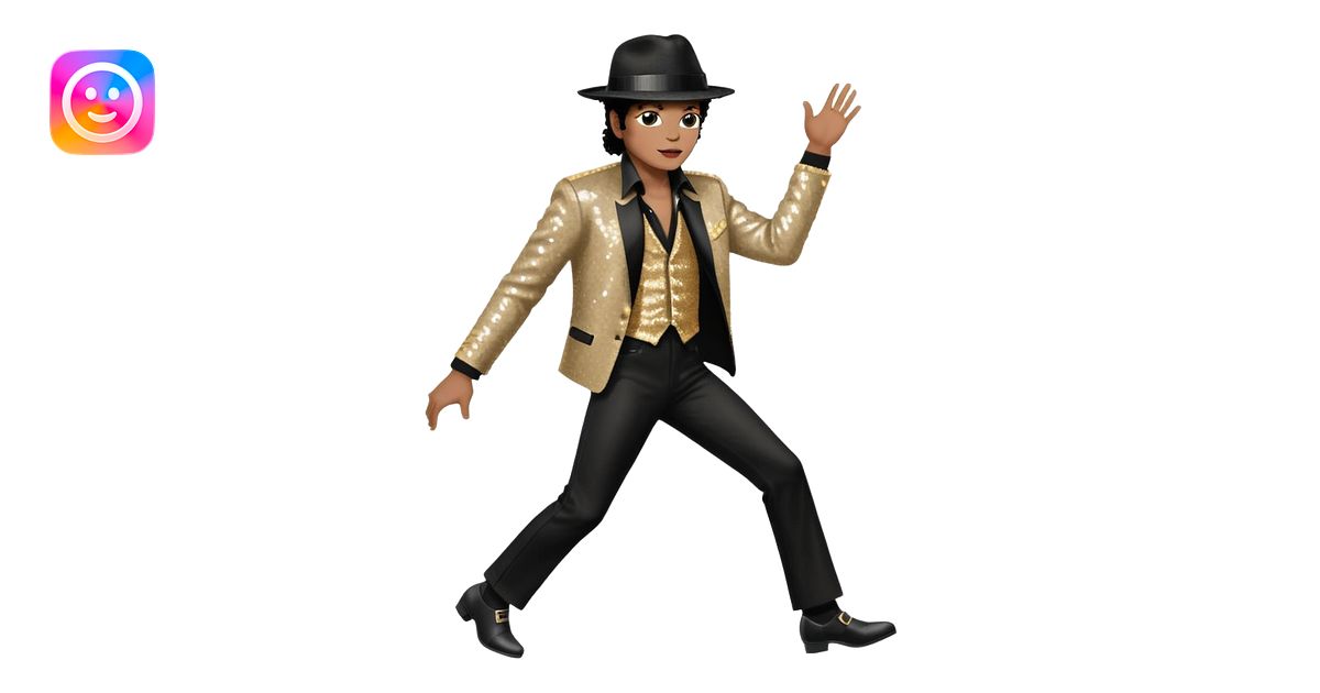 Michael jackson moonwalk emoji | AI Emoji Generator