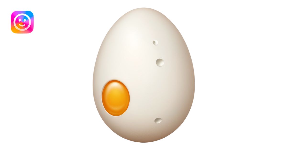 A EGG EMOJI emoji | AI Emoji Generator