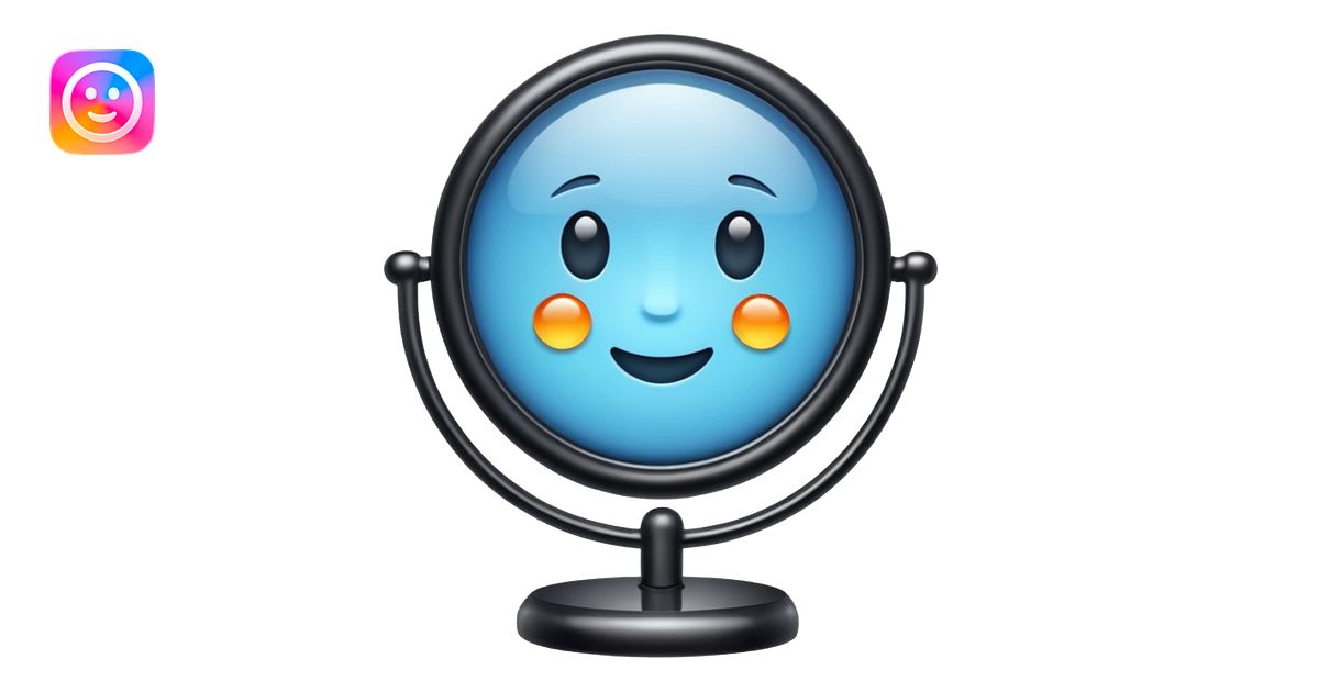mirror emoji | AI Emoji Generator