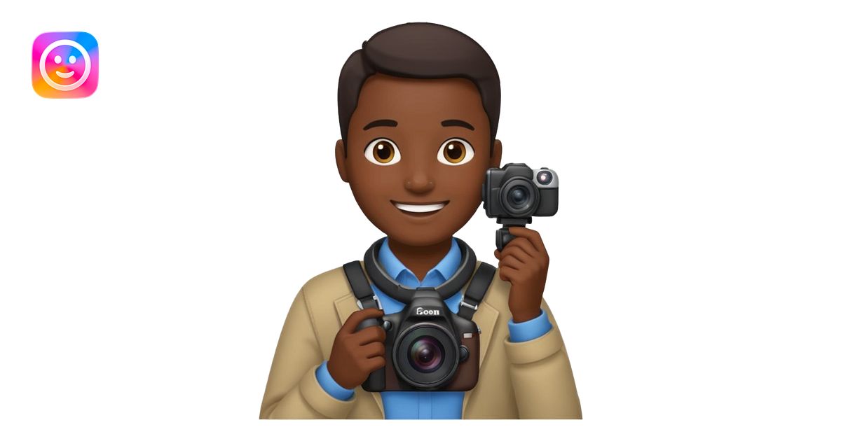 dslr photographer emoji emoji | AI Emoji Generator