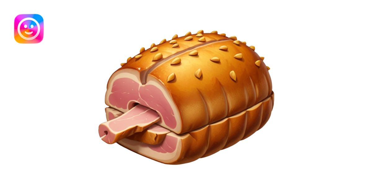 a roasted joint of pork emoji emoji | AI Emoji Generator