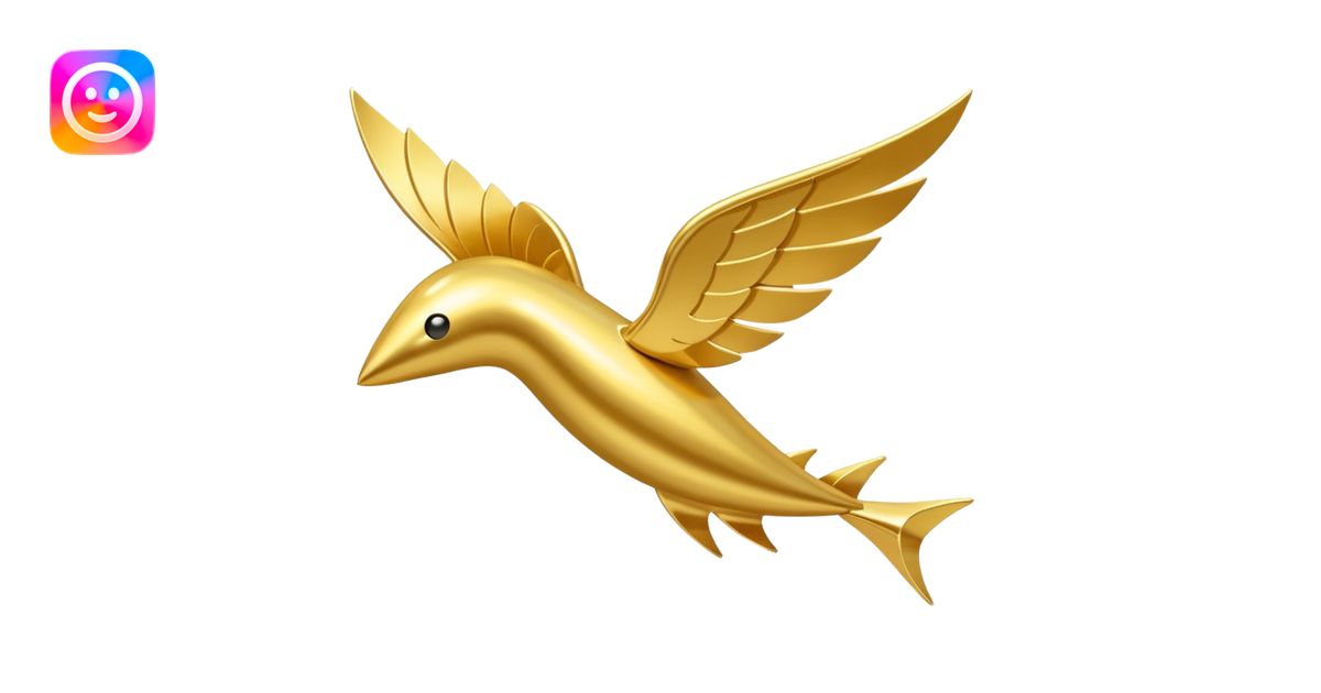a single gold talaria, pointed down in mid air as if it is flying ...