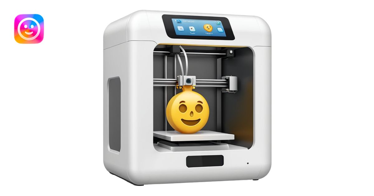 3d printer emoji | AI Emoji Generator
