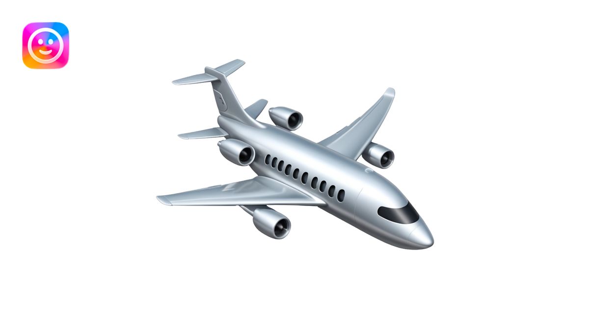 A jet plane emoji | AI Emoji Generator