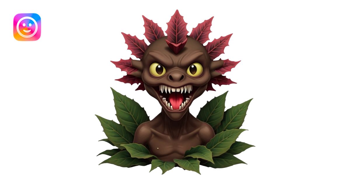 Demorgorgon de stanger things emoji | AI Emoji Generator